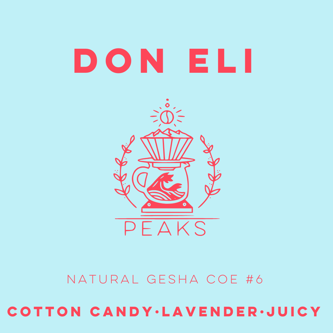Don Eli Natural Gesha COE #6 - Peaks Series – Lulo Coffee